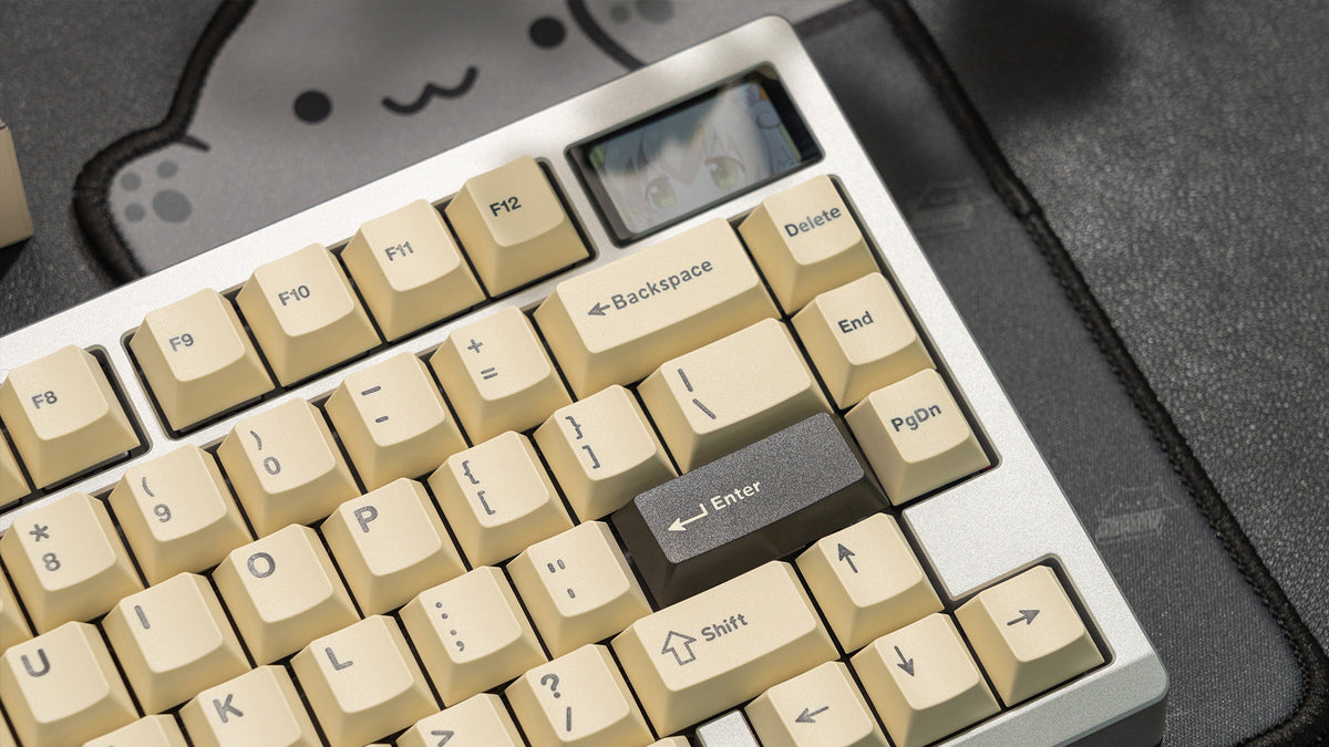 WS Creamy Charcoal Keycaps – Wuque Studio