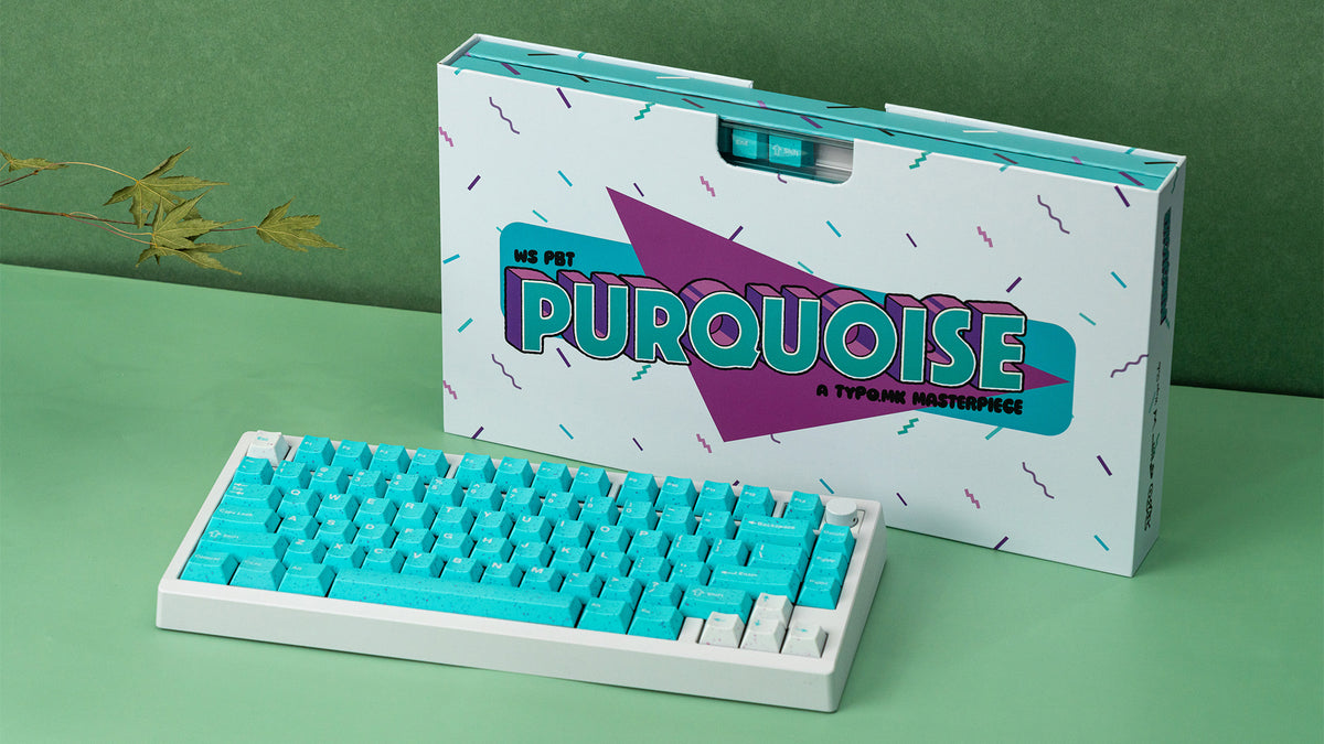 [Extra] WS Purquoise Keycaps Set – Wuque Studio