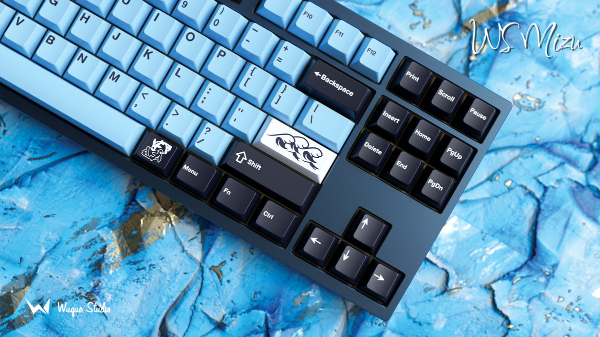[GB] WS PBT Mizu Keycaps – Wuque Studio