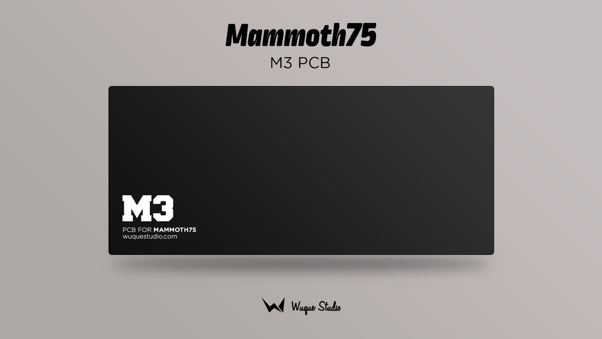 [Limited In-stock] Mammoth75 Add-ons – Wuque Studio